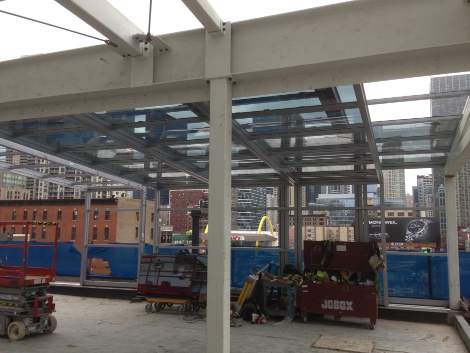 Retractable Roof Installation – New Photos of I|O Urban Roofscape ...